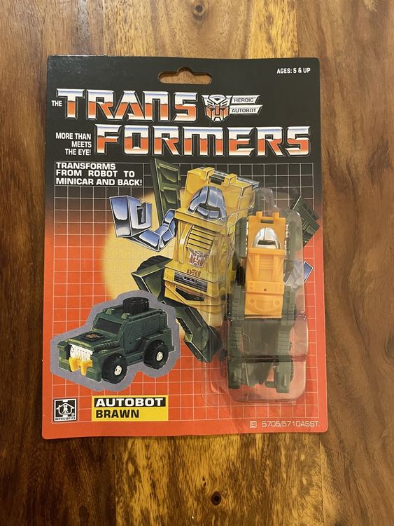 Transformers G1 Re-Issue KO Brawn Autobot | Kaufen auf Ricardo