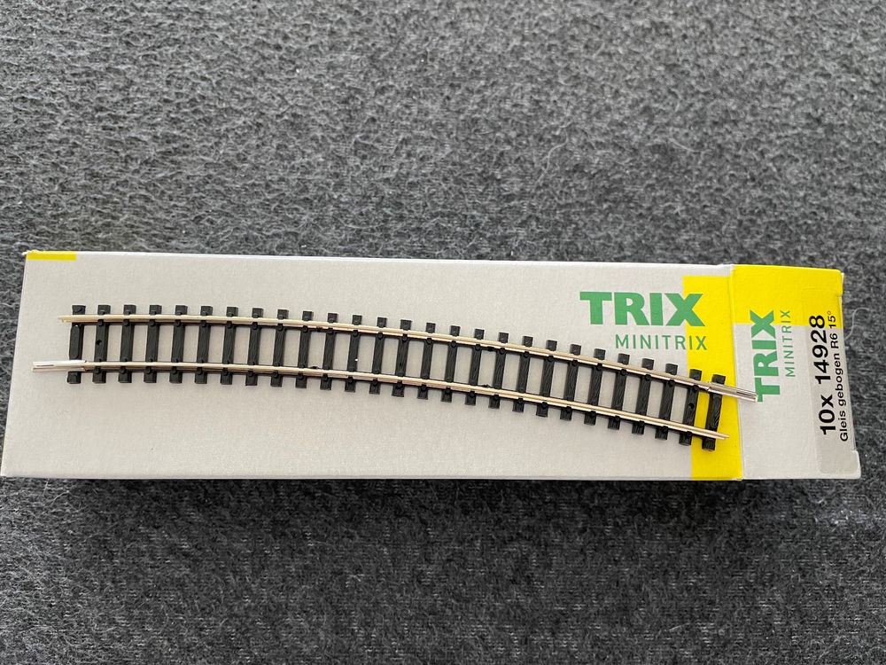 Minitrix 14928 Gleis Gebogen R6 - 15° (Neu und originalverpackt) in Hauterive NE für CHF 2.2 ...