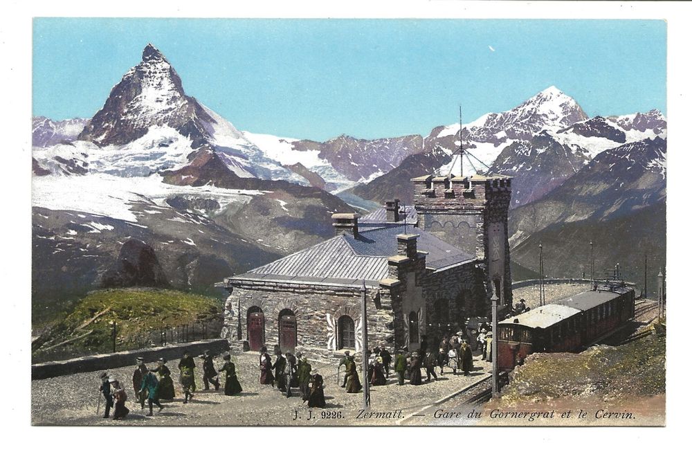 Zermatt - Station Gornergrat - Matterhorn (VS) - um 1910 | Kaufen auf Ricardo