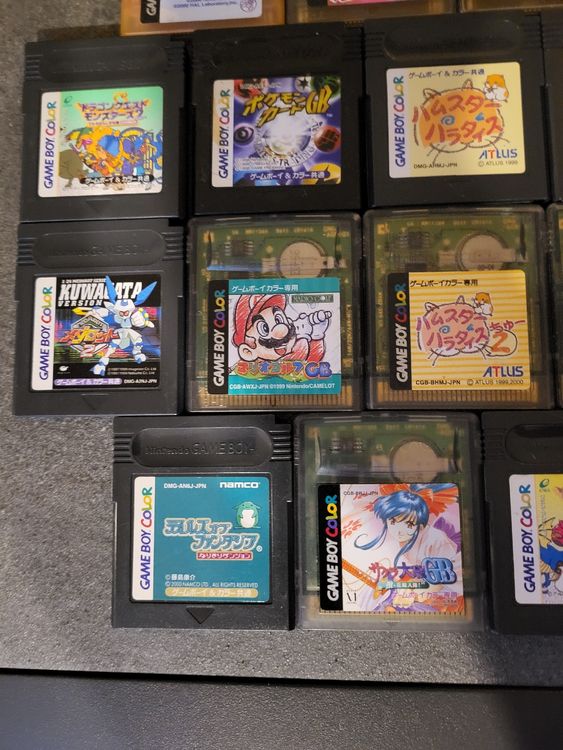 Game Boy Color Spiele Sammlung 🎮🕹 (Gebraucht) in Benken SG für CHF 1 ...