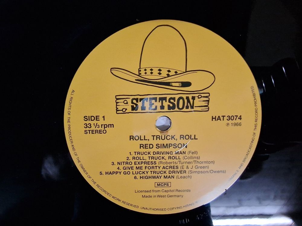 Red Simpson LP – Roll,Truck,Roll (Gebraucht) in Root für CHF 6 – mit ...