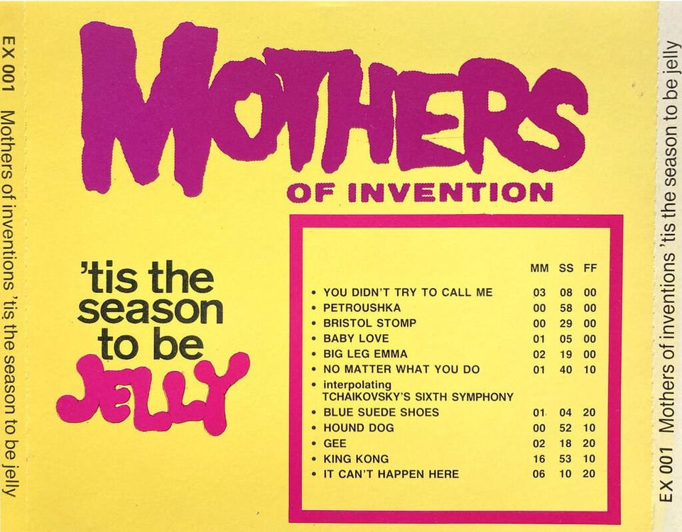 FRANK ZAPPA - 'TIS THE SEASON TO BE JELLY (Gebraucht) in Bottens für ...