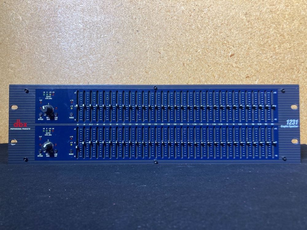 DBX 1231 Graphic Equalizer | Kaufen auf Ricardo