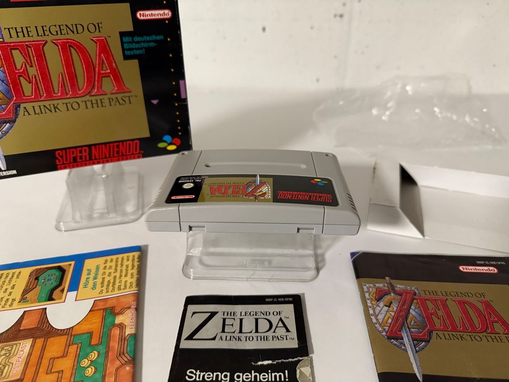 🔥 Nintendo Snes Zelda mit Ovp wie neu top zustand ab 1.- 🔥 (Neu (gemäss ...