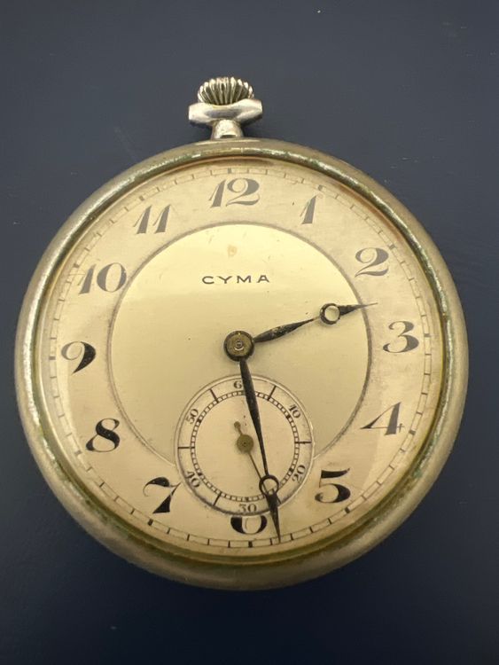 Cyma Taschenuhr 43.5 mm (Gebraucht) in Pfeffingen für CHF 32 – mit Lieferung auf Ricardo kaufen