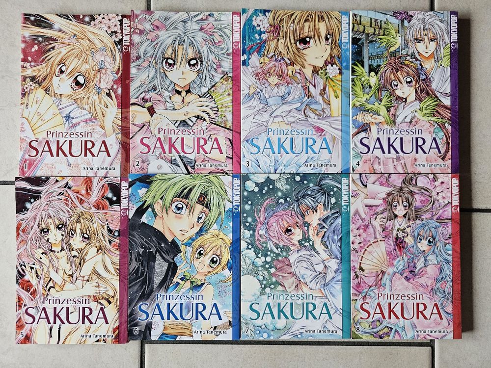 Prinzessin Sakura - Band 1 - 8 (Gebraucht) in Schneisingen für CHF 14.5 ...
