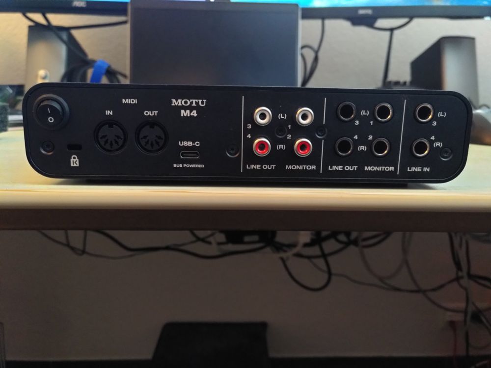 Motu M4 Audio Interface (Gebraucht) in Stallikon für CHF 200 – mit ...