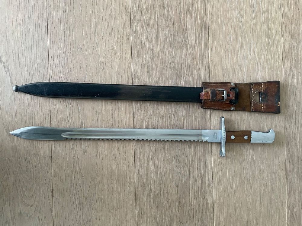 Bajonett / Faschinenmesser, Waffenfabrik Neuhausen, Mod.1914 | Kaufen auf Ricardo