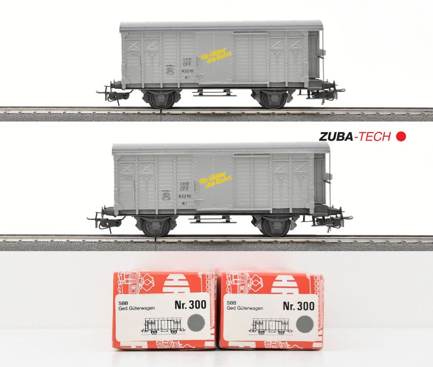 HAG 2x 300 Güterwagen der SBB, H0 GS mit OVP | Kaufen auf Ricardo