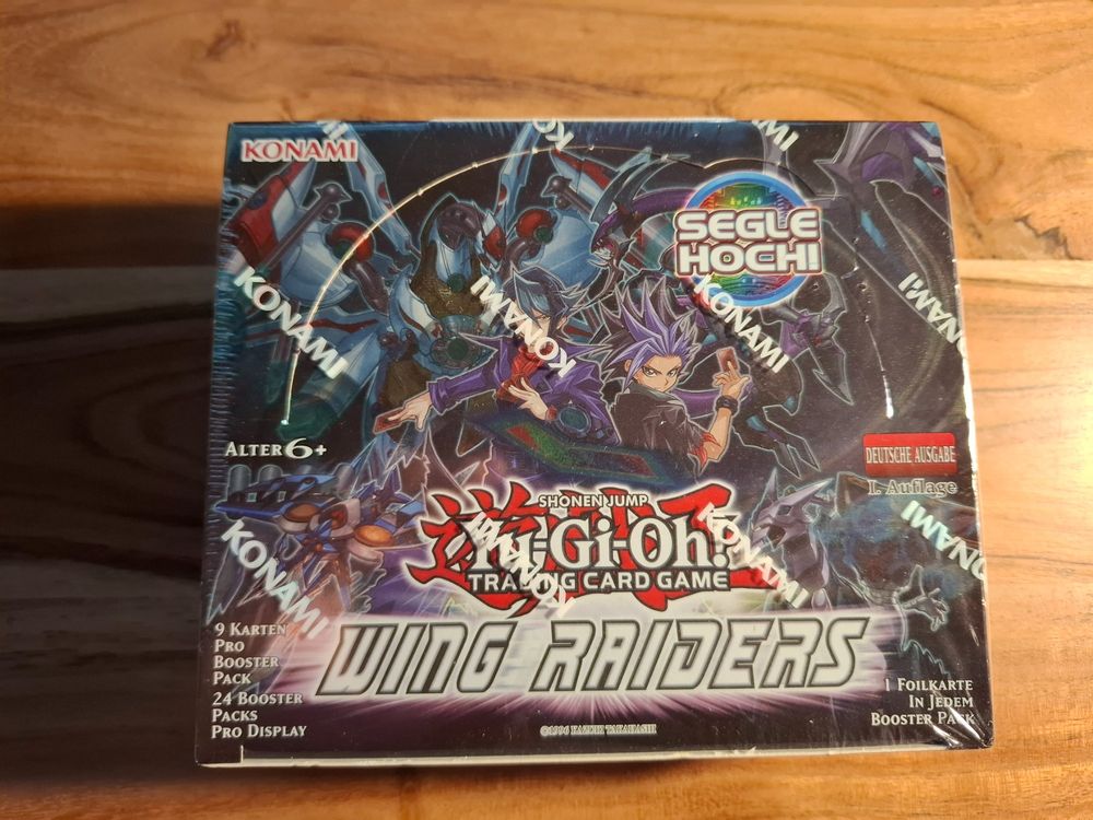 Yu-Gi-Oh! Wing Raiders Booster Box, OVP (DE) (Neu und originalverpackt ...