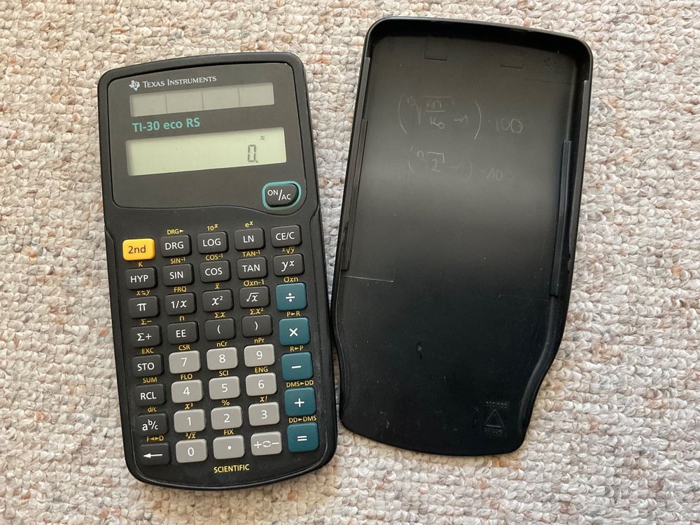 Texas Instrument TI30 eco RS, Taschenrechner | Kaufen auf Ricardo