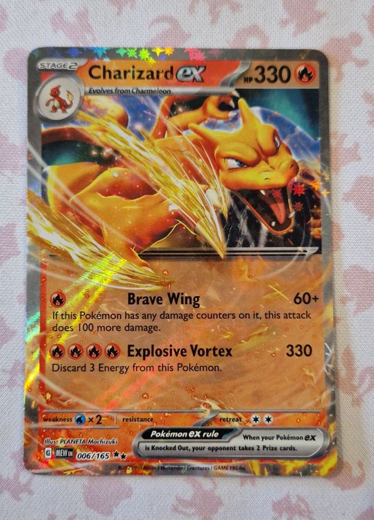 Charizard 006/165 Pokemon Mew S&V 151 EN | Kaufen auf Ricardo