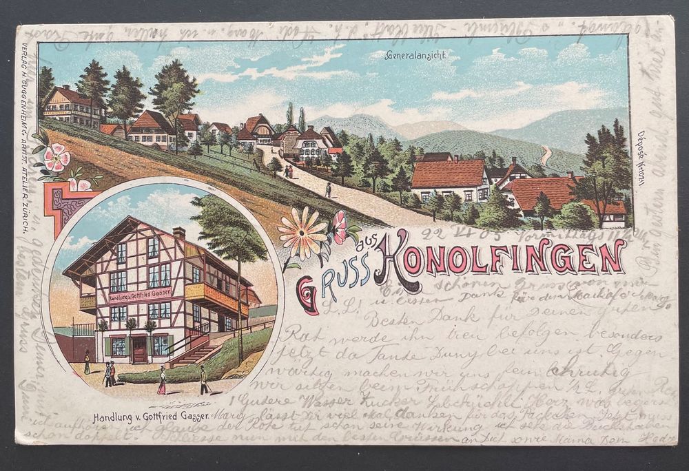 Konolfingen Litho 1905 | Kaufen auf Ricardo