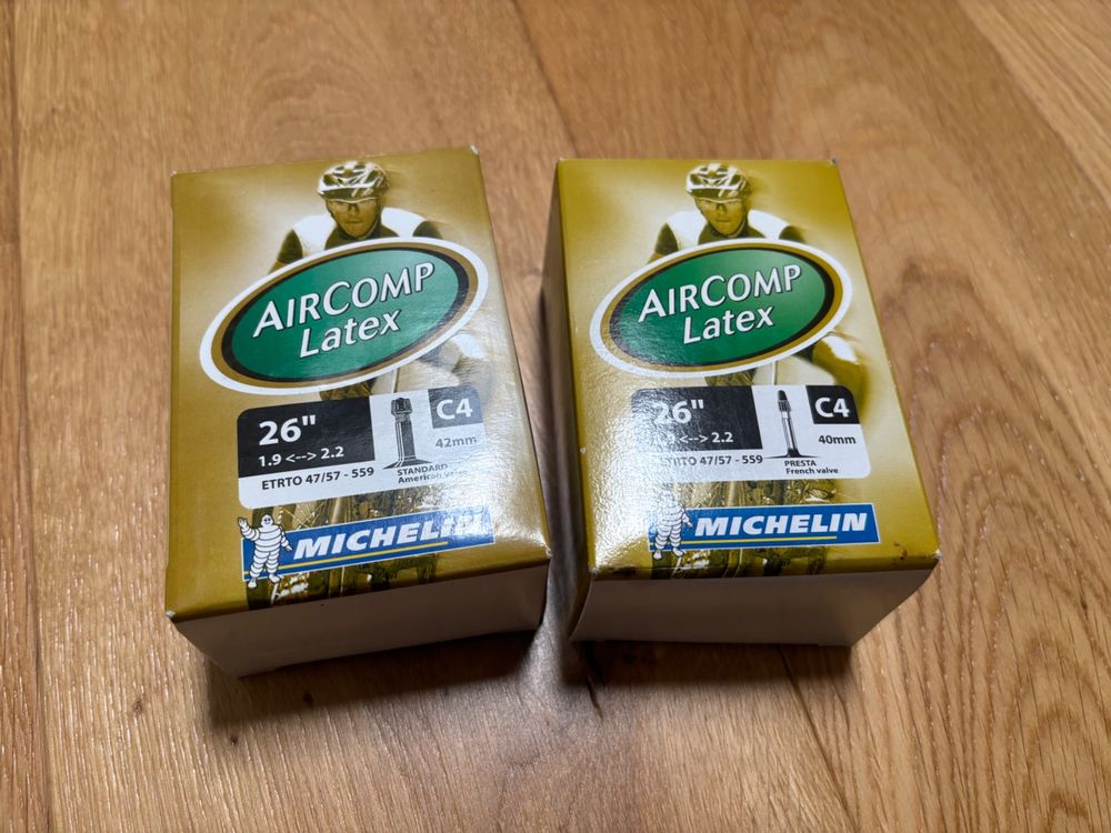 Velo Schlauch Latex 26" von Michelin (Neu (gemäss Beschreibung)) in ...