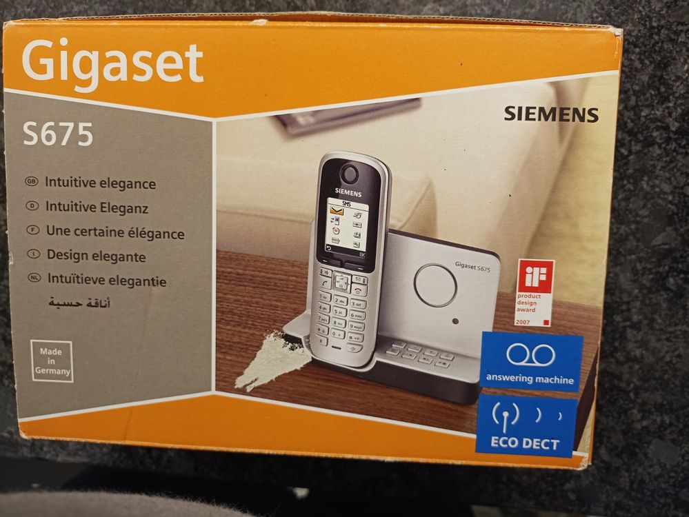Siemens Gigaset S675 Schnurlostelefon | Kaufen auf Ricardo
