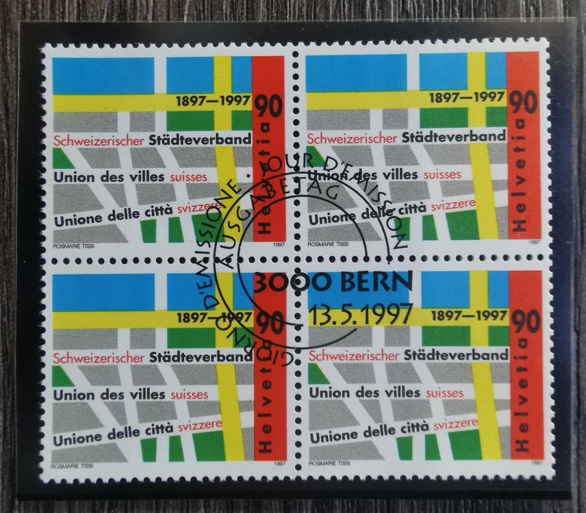 TR103 Bloc Timbre Suisse 1997 (Gebraucht) in Cousset für CHF 0.65 – mit Lieferung auf Ricardo kaufen