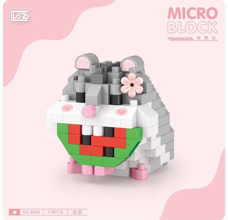 Niedliches Hamster Mikro Block Set (Neu und originalverpackt) in ...