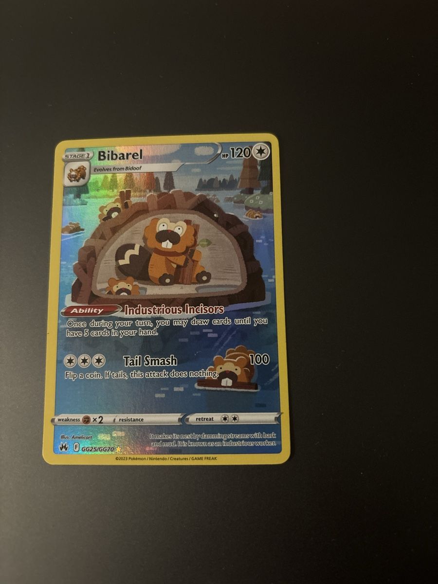Carta Pokémon Bibarel - Full Art Rare - Mint Condition (Nuovo (secondo ...