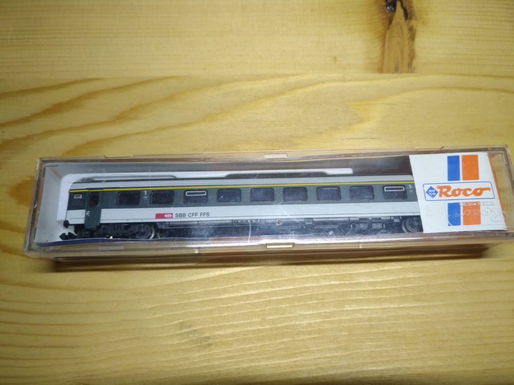 ROCO N 24274, Großraumwagen SBB, 1. Kl., Gattung A, OVP | Kaufen auf ...