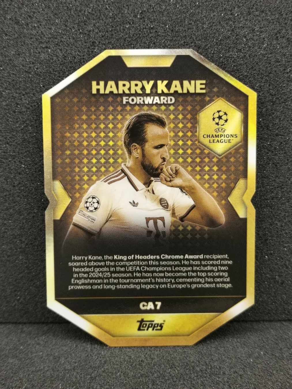 Match attax 2025/26 Harry Kane Chrome Award Winner (Gebraucht) in ...