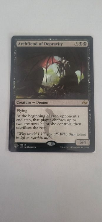 MTG – Archfiend of Depravity (Gebraucht) in Münsingen für CHF 2.2 – mit ...