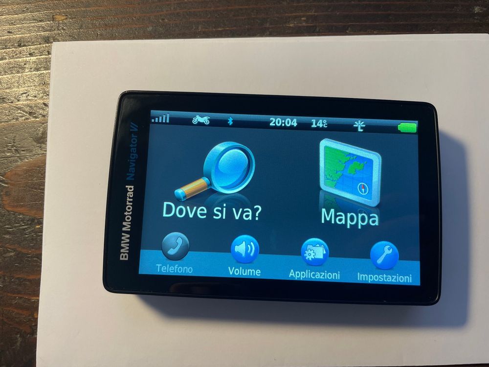 BMW Motorrad Navigator VI - 6 navigatore R 1200 1250 R RS GS (Neu ...