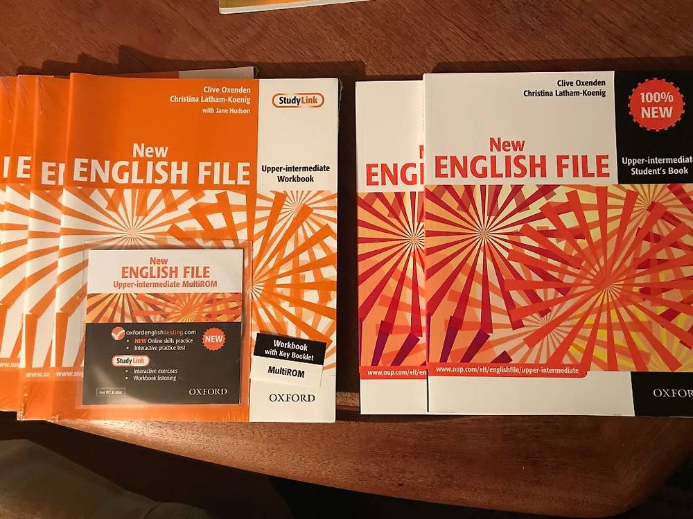 New English File Upper-intermediate Students Book (Gebraucht) in ...
