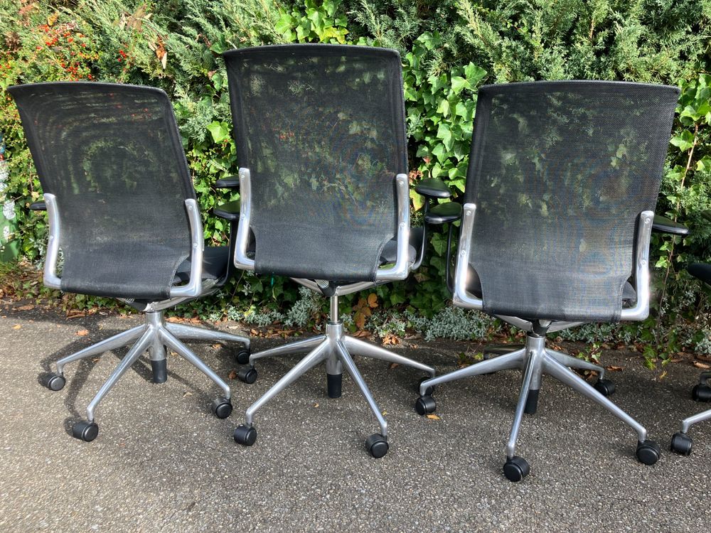 5 Stk Vitra Designer Bürodrehstuhl Modell Meda 2 Chair Stoff (Gebraucht ...