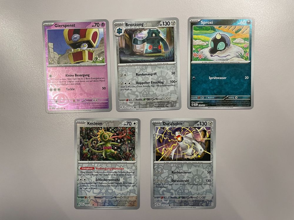 Pokemon Reverse Karten Set (Versand gratis) | Kaufen auf Ricardo