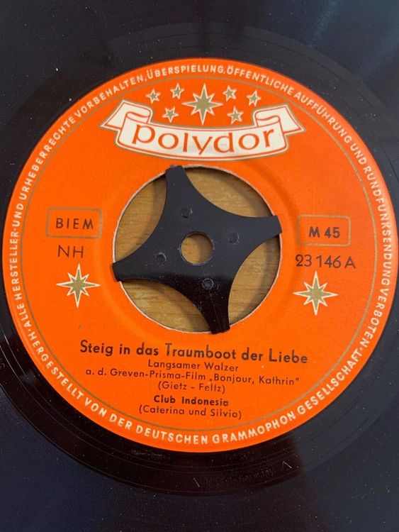 Club Indonesia - Steig In Das Traumboot Der Liebe/ 1. D 1955 (Gebraucht ...