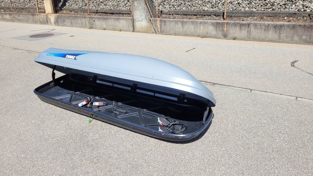 Dachbox Thule Evolution 700 mit Dachträger (Gebraucht) in Twann für CHF ...