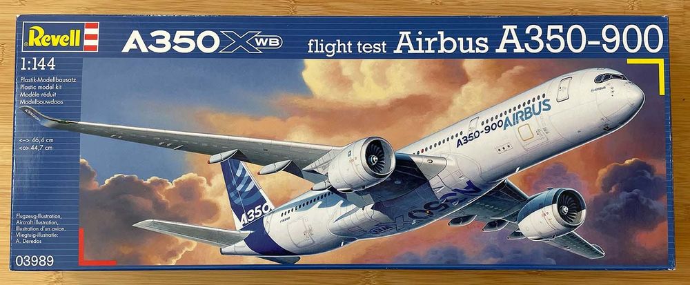 Airbus A350-900 Flight Test - Revell 1/144 | Kaufen auf Ricardo