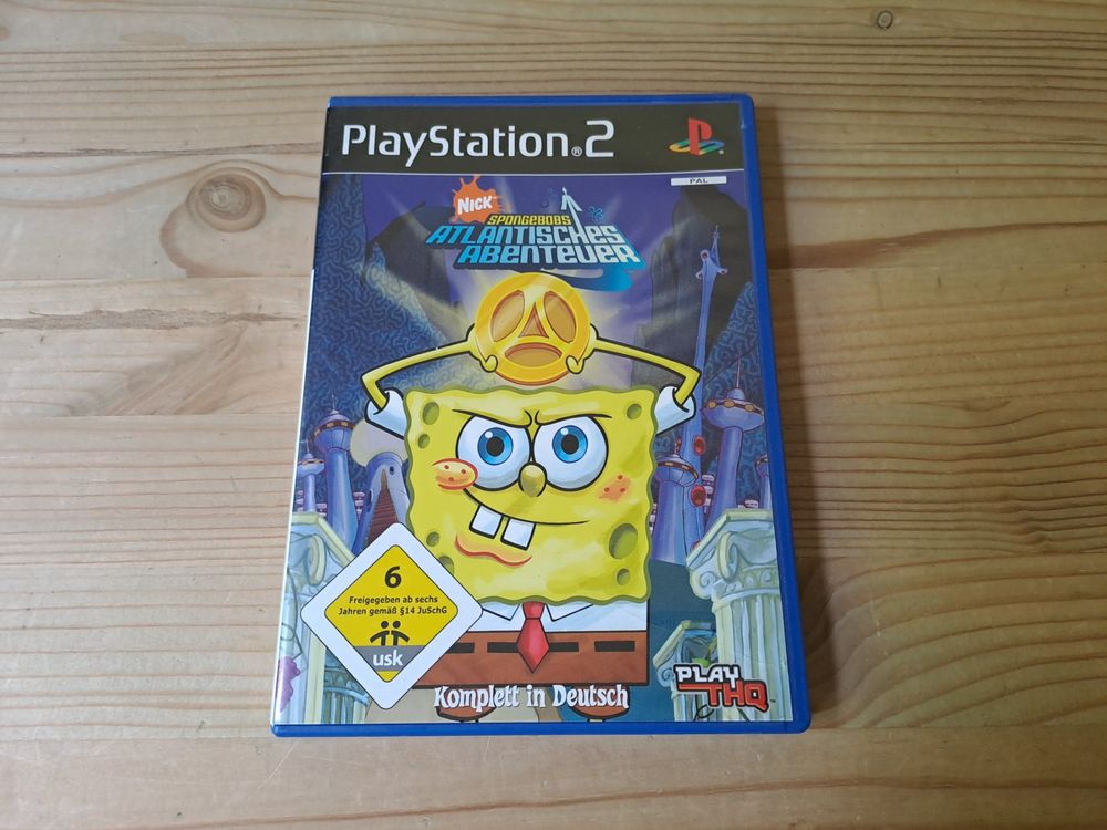 Spongebob Schwammkopf Spongebobs Atlantisches Abenteuer PS2 | Acheter ...