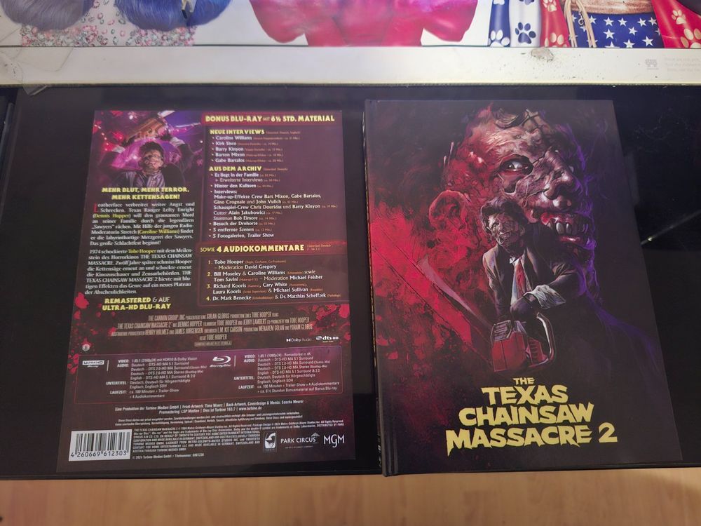 The Texas Chainsaw Massacre 2 (4K & Blu-Ray Mediabook) (Gebraucht) in ...