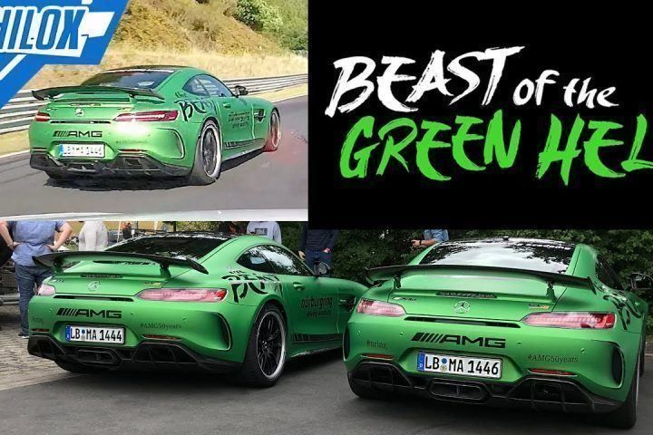 MERCEDES AMG GT-R "Beast of the Green Hell" 2018 1:43 (Neu und ...