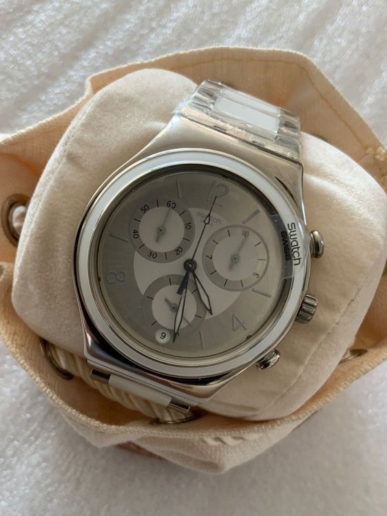 Swatch IRONY Chrono RUN RUN RUN Special ungetragen DAMENUHR (Neu (gemäss Beschreibung)) in ...