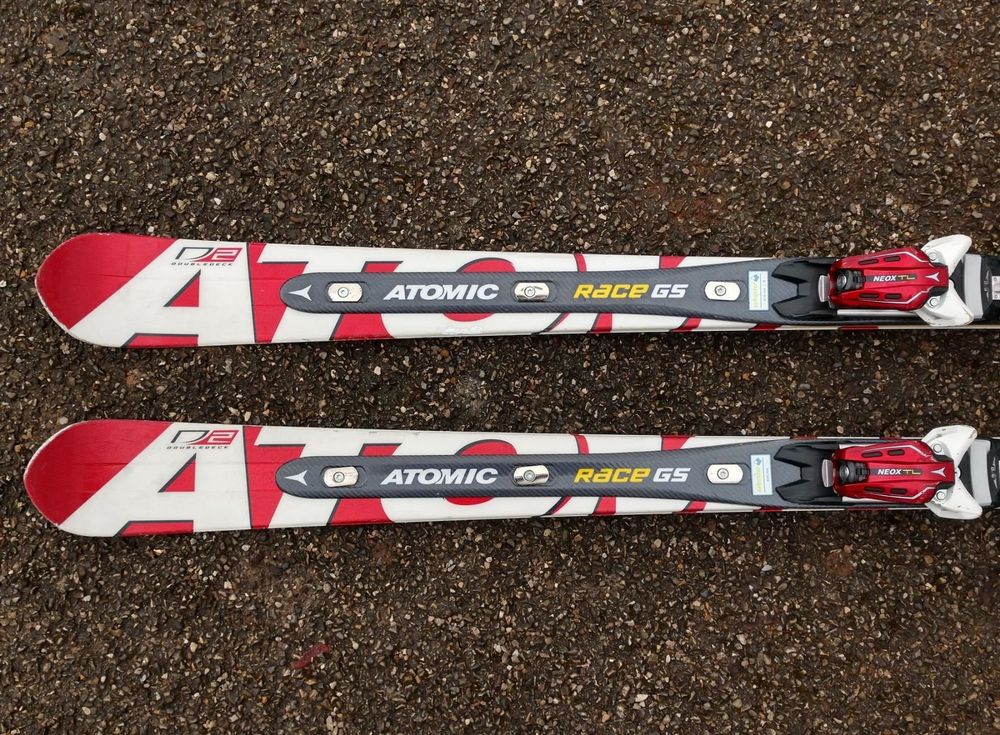 Atomic Race GS Ski 174cm R17.8m Titanium Carbon 170 175 (Gebraucht) in ...
