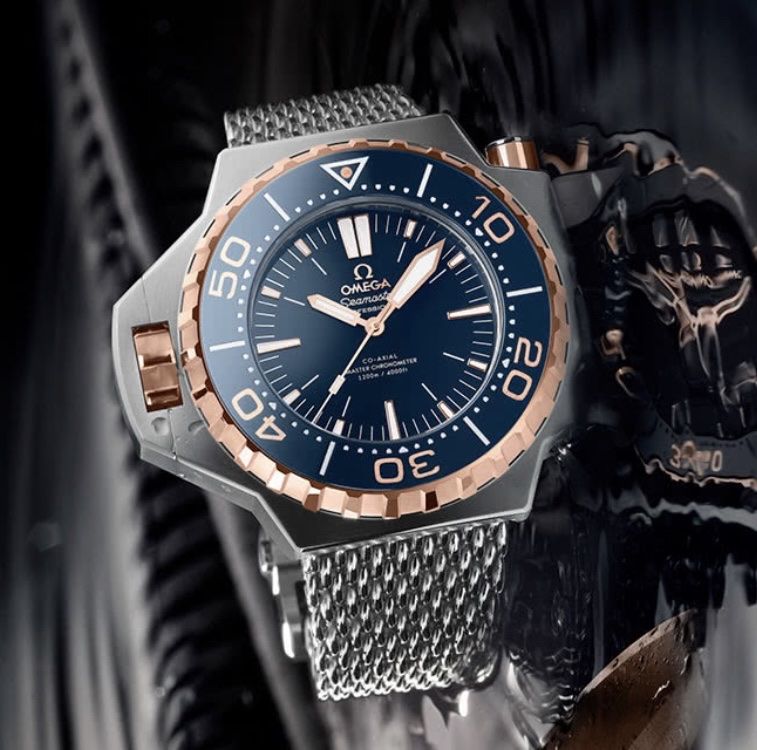 Omega Seamaster, 1200m Ploprof, Titan-Sedna-Gold, Garantie (Neu und originalverpackt) in Hausen ...