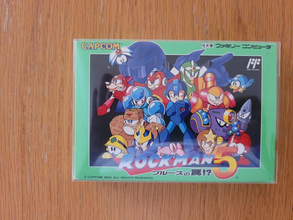 Rockman 5 / Megaman 5 Famicom / NES Complete Japan (Gebraucht) in ...