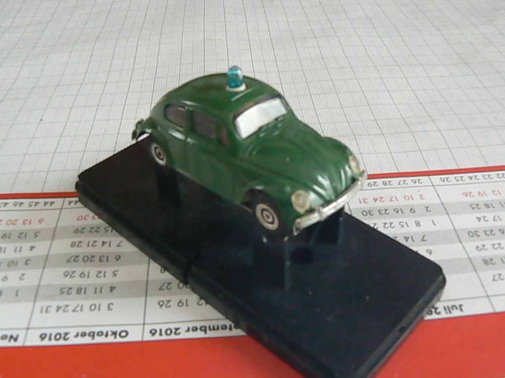 Faller AMS Polizei Käfer in grün mit Blincklicht | Kaufen auf Ricardo