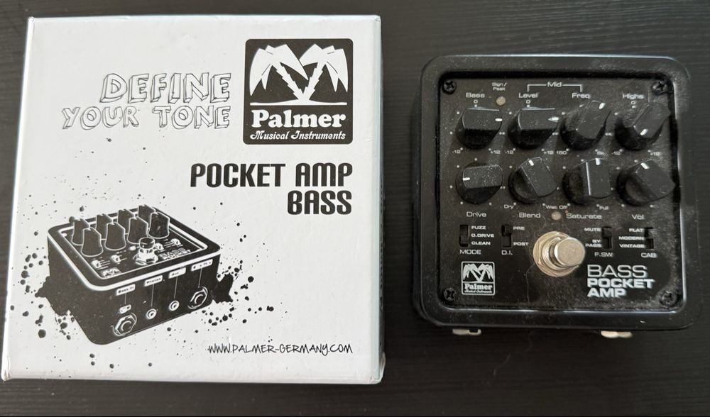 Palmer Pocket Amp Bass - Amplificateur de poche basse 52 (D'occasion) à ...