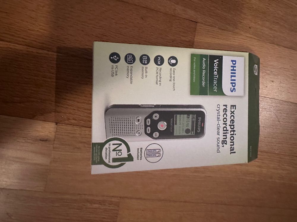 Philips DVT 1250 Voice Tracer DVT1250 - Audio Recorder | Kaufen auf Ricardo