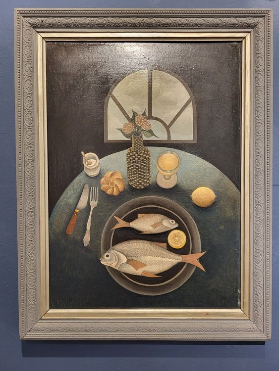 Marianne Gubler Meissner 1980 Stilleben mit Fischen (Gebraucht) in Zürich für CHF 79 – mit ...