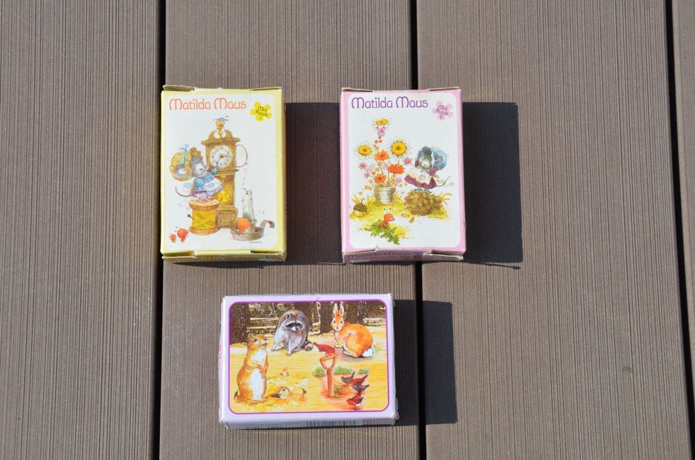 3 Mini Puzzle mit je 54 Teile Matilda Maus (Gebraucht) in Schleinikon ...