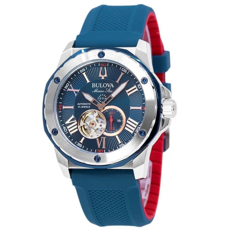 Bulova 98A282 Marine Star Blue Dial (Neu und originalverpackt) in ...