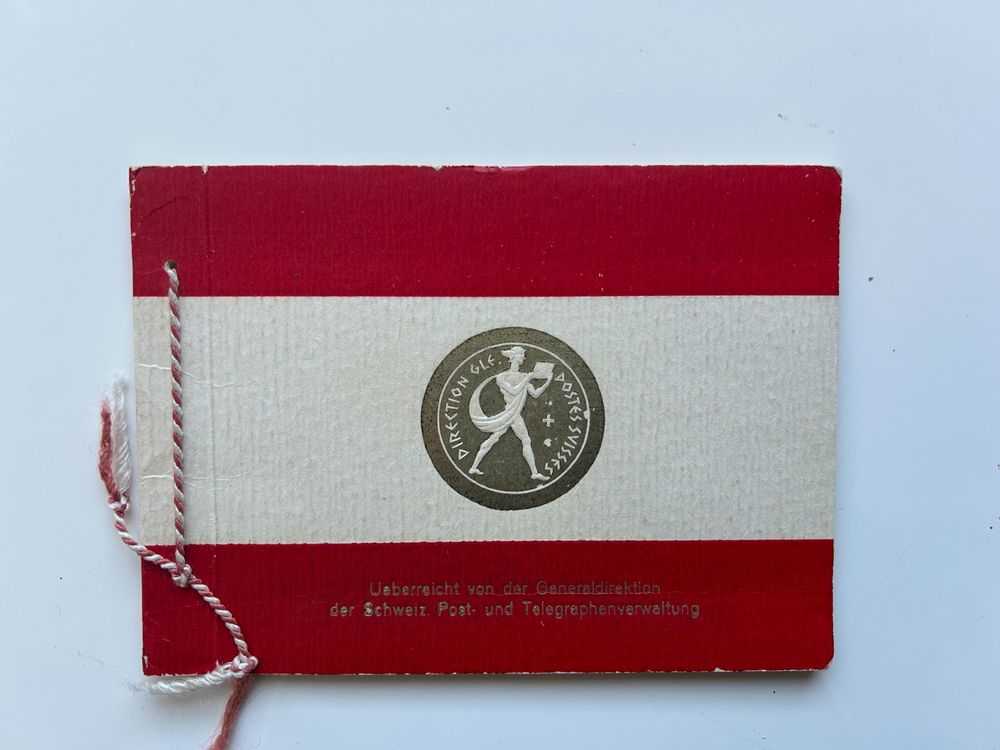 Briefmarkenheft 50 Jahre Gotthardbahn 1932 (Gebraucht) in Einsiedeln ...