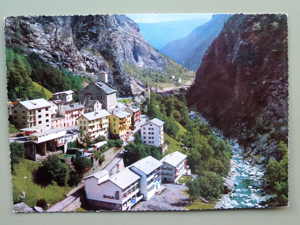 (p) AK GONDO vor Erdrutsch 2000 (Gebraucht) in Bern für CHF 3 – mit ...