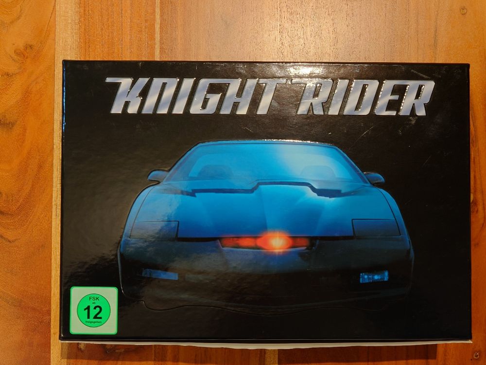 Knight Rider DVD Box mit Nummernschild Rarität (Gebraucht) in ...