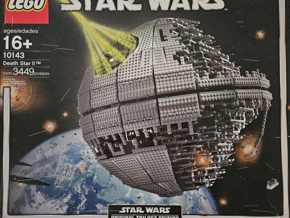 LEGO Star Wars 10143 UCS Death Star II & Acrylic DisplayCase (Gebraucht ...