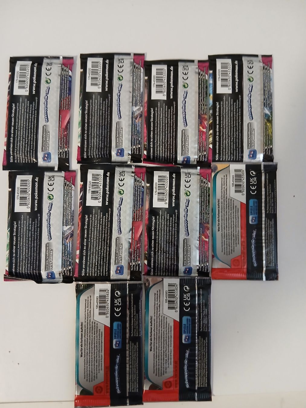 Carte pokemon 7x Fusions Strike &3x Evoluzioni a paldea DE (Neu und ...